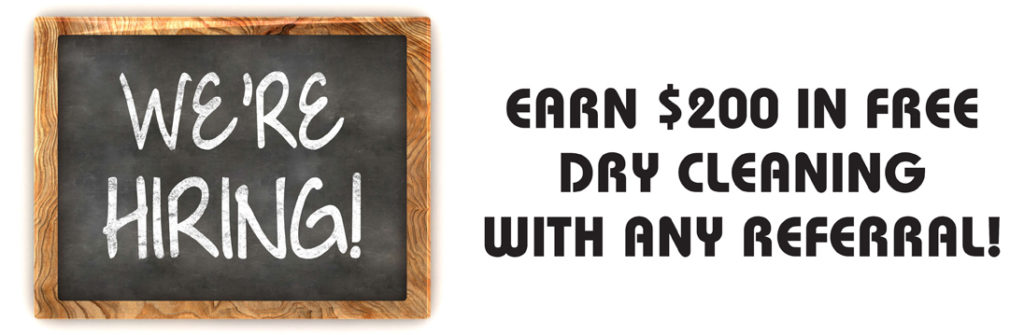 Swan Cleaners » Employment Opportunities